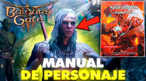 EL MEJOR MANUAL PARA CREAR PERSONAJES EN BALDUR S GATE 3 DESCARGA