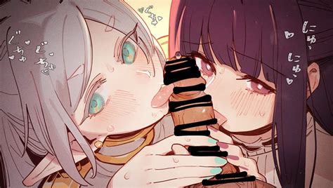Frieren And Fern Sousou No Frieren Drawn By Gsusart Danbooru
