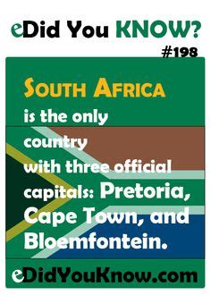 Fun Facts South African Facts