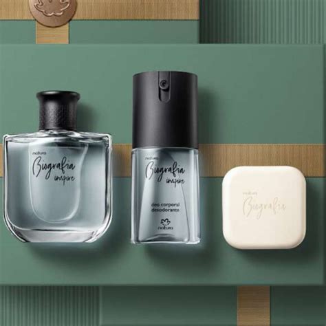 Kit Presente Natura Biografia Inspire Masculino Shopee Brasil