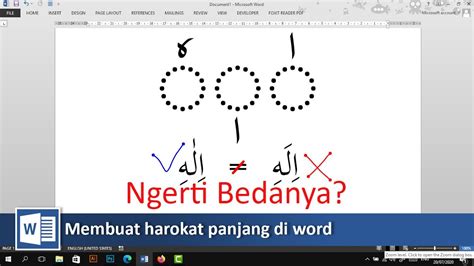Cara Memberi Harakat Pada Tulisan Arab Cara Menulis Arab Di Word