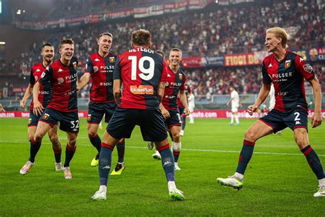 Genoa Fiorentina Le Formazioni Ufficiali Canale Genoa