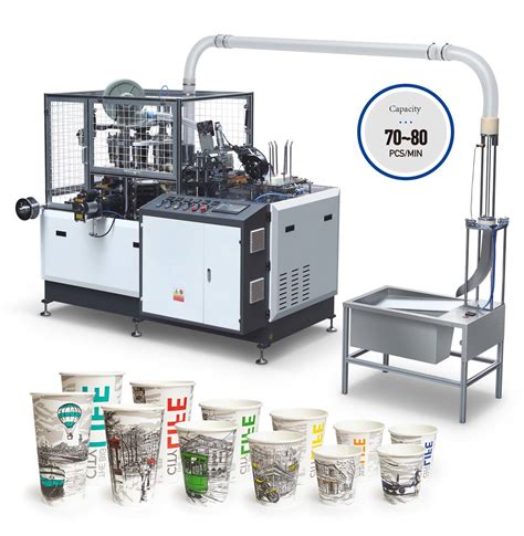 PLC 3 16oz Fully Automatic Paper Cup Forming Machine Price Paper Cup