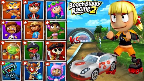 Beach Buggy Racing 2 Android Gameplay Roxie Roller Lambini VS All