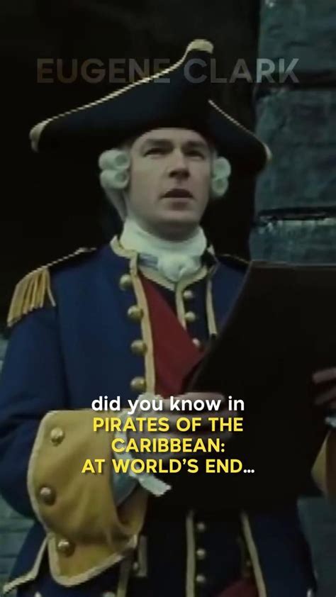 Did You Know In Pirates Of The Carribean At World Ends Didyouknow