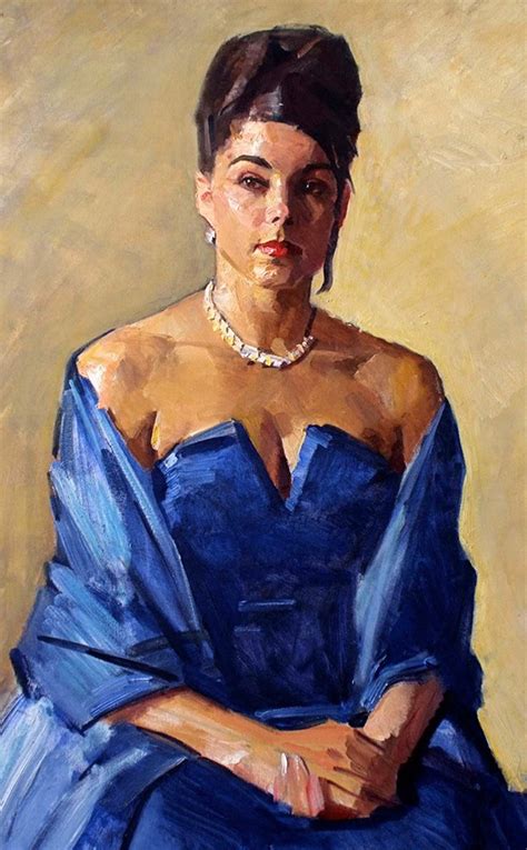 Kathryn Hay Robert Hannaford Oil On Canvas B