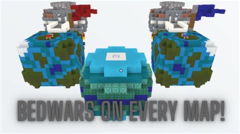 Bloxd Io Bedwars On Every Map Part Youtube