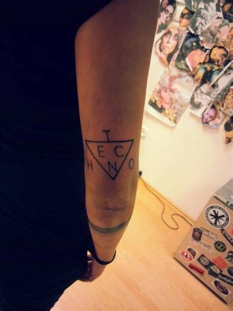 Amazing Tattoos Of The People Who Are Living Techno Music Tattoos