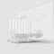 Biombo médico móvil 06207 W Silentia plegable 7 paneles