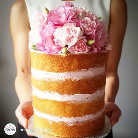 Repost Via Thedessertparlour Naked Cakes They Are Heavier Than They