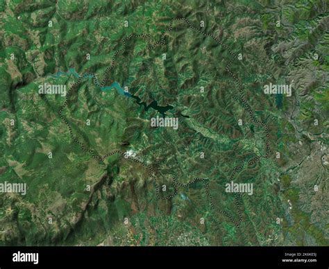 Zubin Potoku municipio de Kosovo Mapa satelital de alta resolución