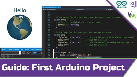 First Arduino Project In Visual Studio Tutorial YouTube