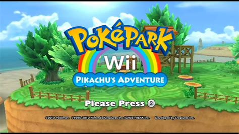 Wii Longplay Pokepark Wii Pikachu S Adventure Eu Youtube