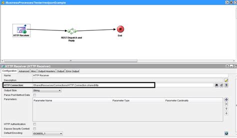 creating rest service in tibco bw using restjson plugin using post method