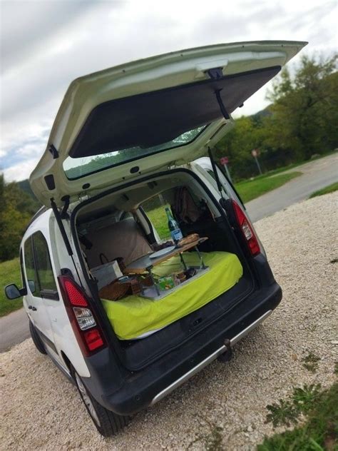 Van Camping Van Life Peugeot Camper Caravan Travel Trailers