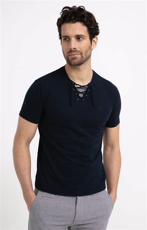 Tee Shirt Manches Courtes Lacet 12 00 Armand Thiery
