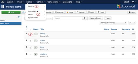 Joomla X How To Replace Menu Text With The Image Template Monster Help
