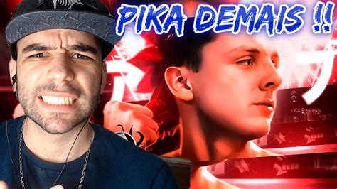React Falc O Acerte Primeiro Anirap Prod Hunter Cobra Kai
