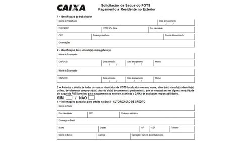 Actualizar 45 Imagem Documentos Para Receber Fundo De Garantia Br