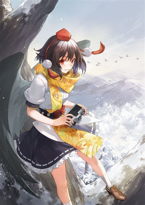 Shameimaru Aya Touhou Drawn By Hakou Barasensou Danbooru