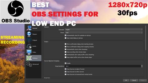 Best OBS Settings For Low End PC NO LAG TAGALOG 2021 YouTube