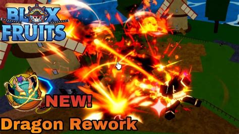 New Dragon Rework Sneak Peek Blox Fruits Youtube