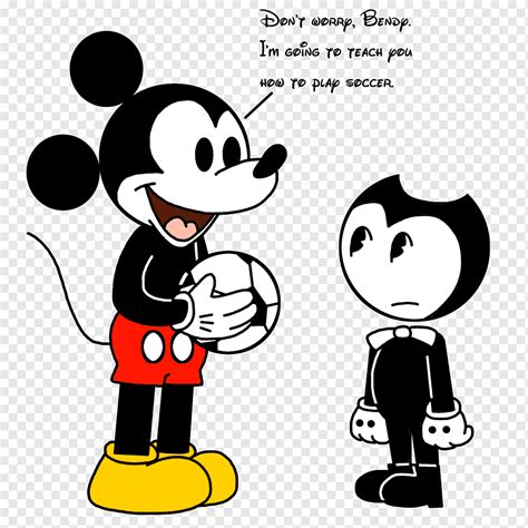 Mickey Mouse Bendy And The Ink Machine Oswald The Lucky Rabbit Minnie