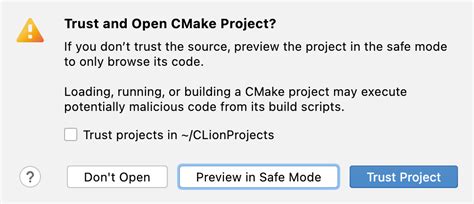 Project Security CLion Documentation