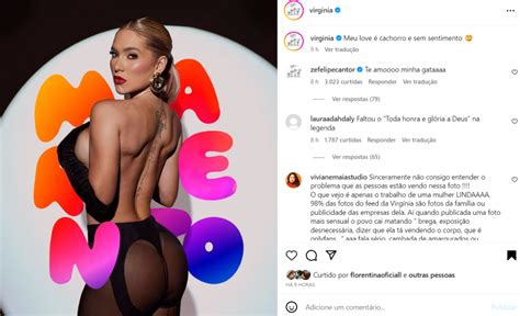 MidiaNews Virginia Fonseca posa topless e divide opiniões na web