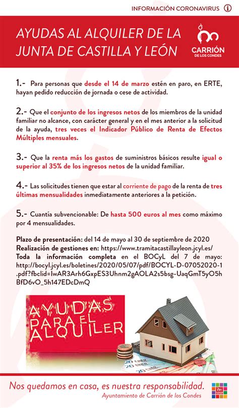 Ayudas alquiler Castilla y León Solicitud