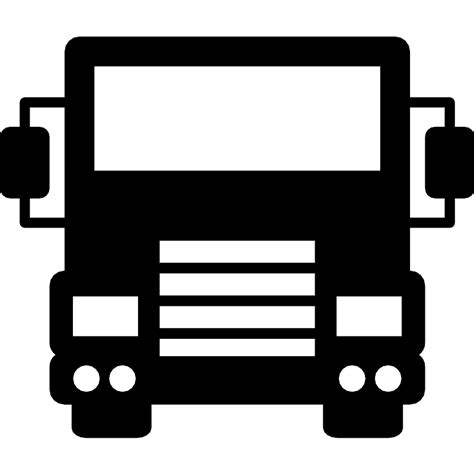 Delivery Truck Front Vector Svg Icon Svg Repo