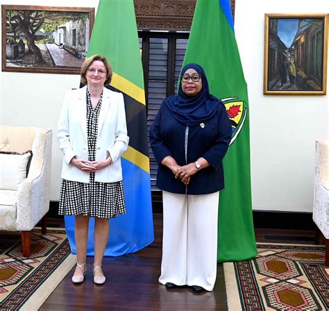 Maelezo Rais Samia Akutana Na Mabalozi Nchini