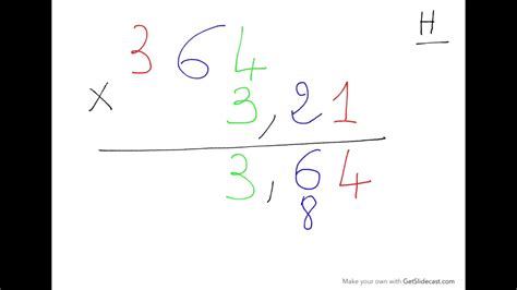 Technique opératoire multiplication à virgule YouTube