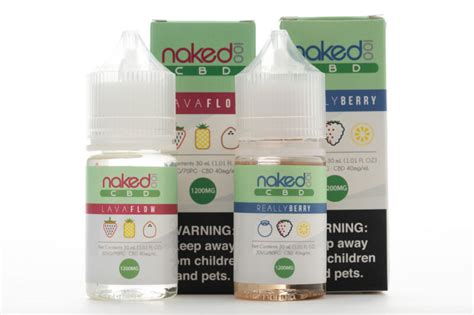 naked 100 CBD レビューコスパ最高有名フレーバーのCBDリキッド VAPE Circuit