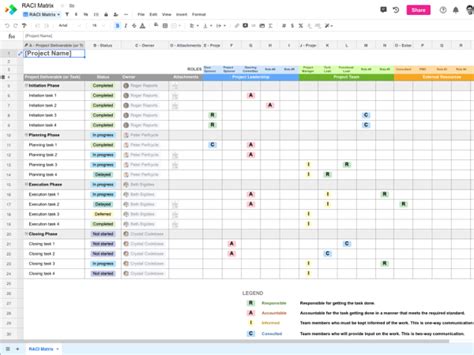 What Is RACI Chart And How To Create One Geekflare 54 OFF