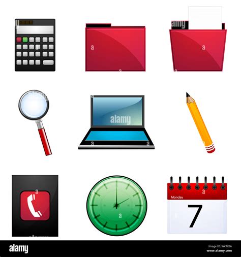 Illustration Of Multiple Objects Stock Photo Alamy