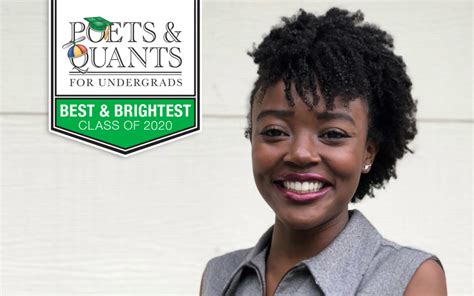 Poets Quants For Undergrads 2020 Best Brightest Donnesha Robinson