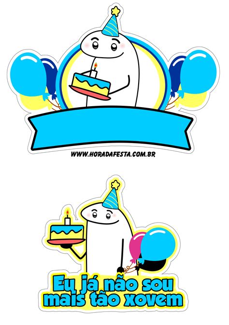Bento cake flork of cows topo de bolo azul figurinhas engraçadas para