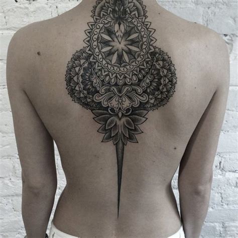 63 Attractive Mandala Neck Tattoos