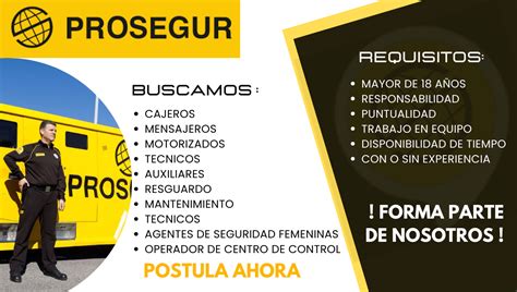 Todo Lo Que Necesitas Saber Sobre Los Requisitos Para Trabajar En Prosegur