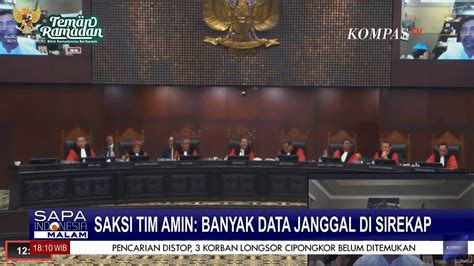 Saksi Tim AMIN Singgung Kejanggalan Form C Di Sirekap KPU Video