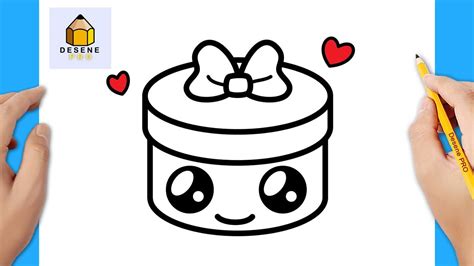 Cum Se Deseneaza O Cutie Rotunda Pentru Cadou Desene Pas Cu Pas YouTube
