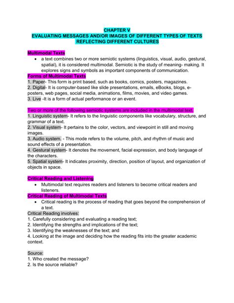 purposive communication 2nd semester notes