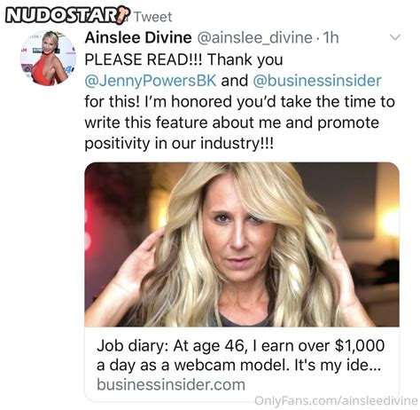 Ainslee Divine Aka Ainsleedivine Onlyfans Leaks Photos Sexy E Girls