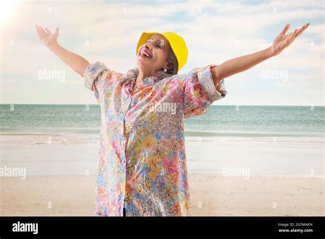 Mature Woman Sunbathing Hi Res Stock Photography And Images Alamy