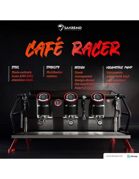 Buy Sanremo Cafe Racer 3g Naked Black Red In