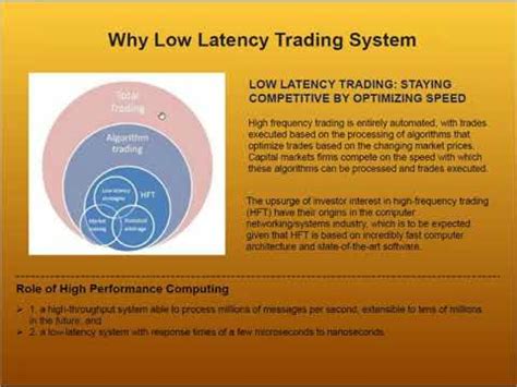 Low Latency Trading Systems Youtube