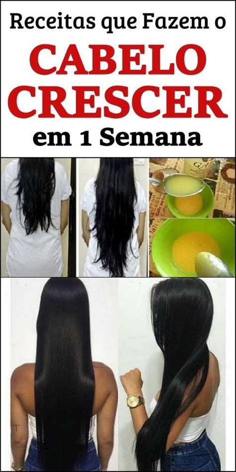 Esta Receita Caseira Para Fazer O Cabelo Crescer Em M S Fazer O