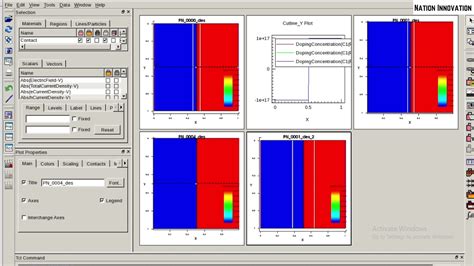 tutorial 2 pn junction characterstics complete demonstration using sentaurus tcad youtube