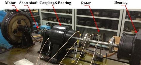 misalignment test rig there are eleven measuring points in the download scientific diagram